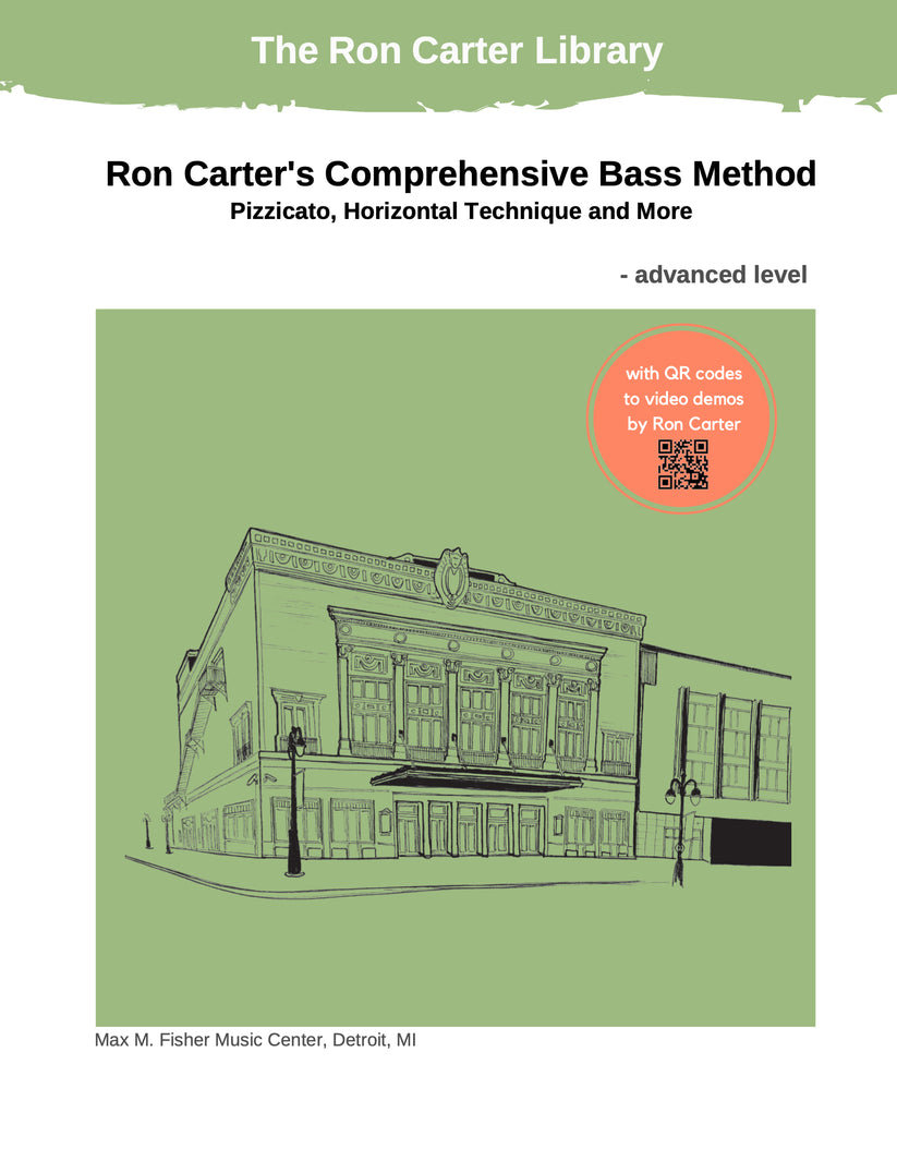 Ron Carter's Comprehensive Bass Method – Double Bass Sheet Music