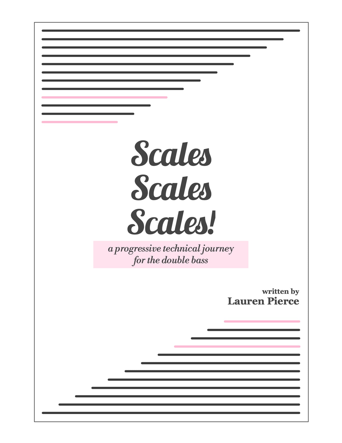 Lauren Pierce: Scales, Scales, Scales! – Double Bass Sheet Music