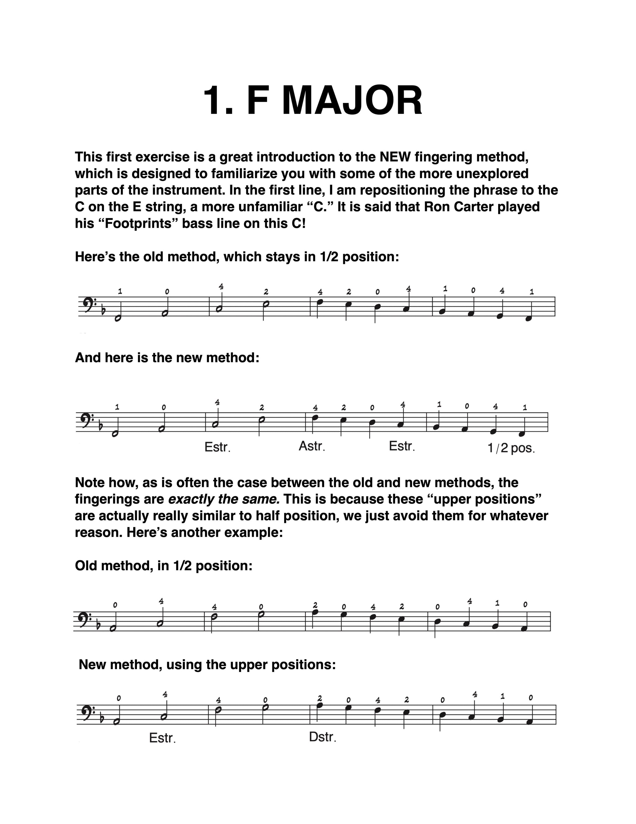 The New Simandl (adapted by Cole Davis) – Double Bass Sheet Music