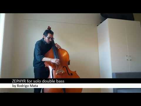 Rodrigo Mata: Zephyr for Unaccompanied Double bass – Double Bass Sheet ...